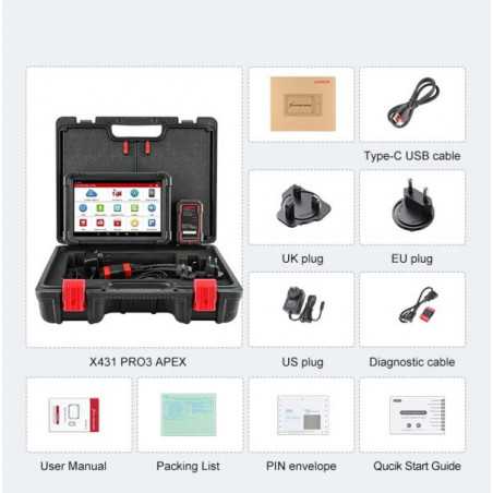 Nueva Launch x431 Pro 3 APEX . Nuevo modelo 2025 sustituto de Launch V ...