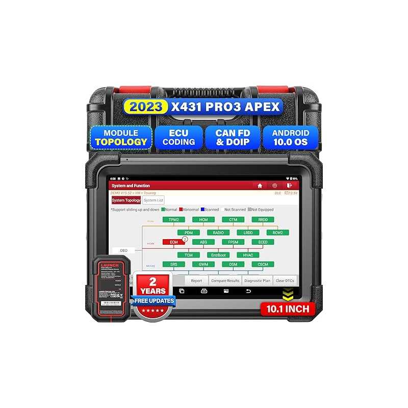 Launch Pro 3 Apex. Diagnosis para coches y camiones.